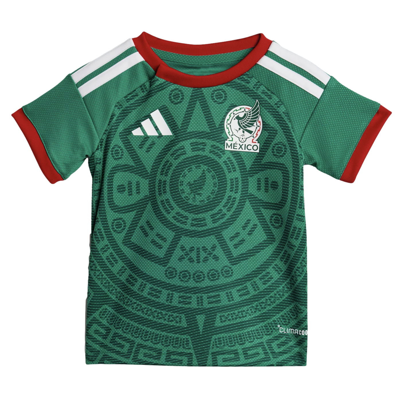 Adidas Mexico 2026 Infant Home Mini Kit Soccer Ka3991 Green